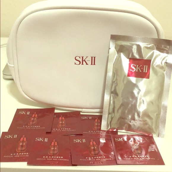 SK-II | Other | New Skii Bundle Skincare With Makeup Bag | Poshmark